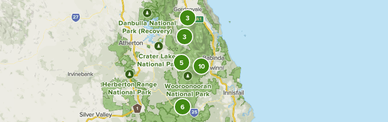 Best 10 Trails in Wooroonooran National Park | AllTrails