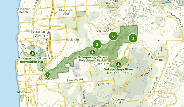 Best Trails in Onkaparinga River National Park - South Australia ...