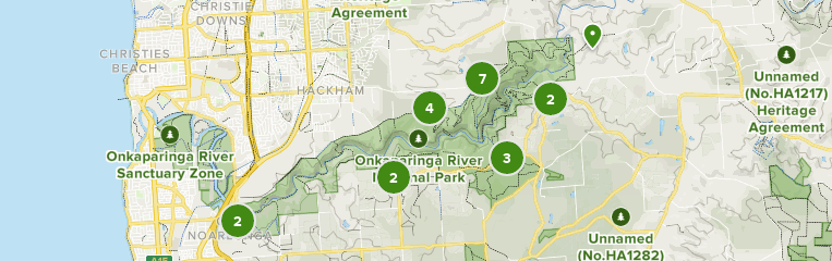 Best 10 Trails in Onkaparinga River National Park | AllTrails