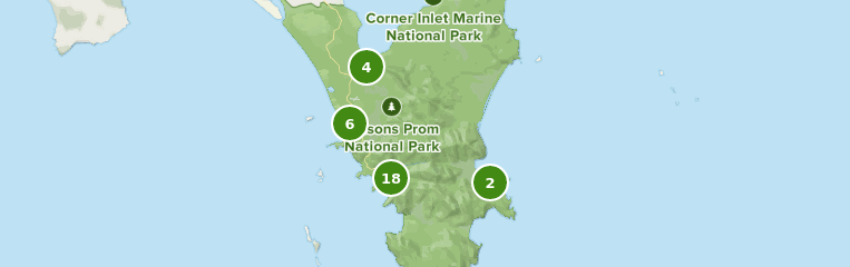 Best Trails in Wilsons Promontory National Park - Victoria, Australia ...