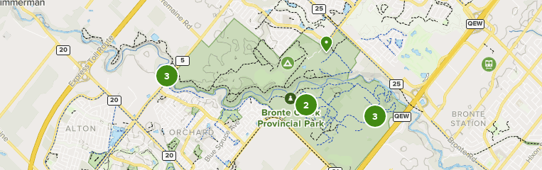 Best 10 Trails in Bronte Creek Provincial Park: Map, Details | AllTrails