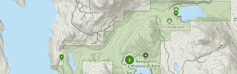 Best trails in Sasquatch Provincial Park, British Columbia, Canada ...