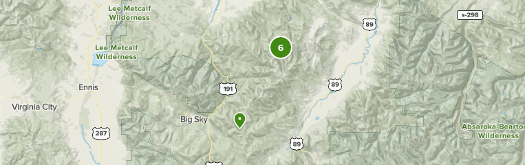 Best Trails in Hyalite-Porcupine-Buffalo Horn Wilderness Study Area ...