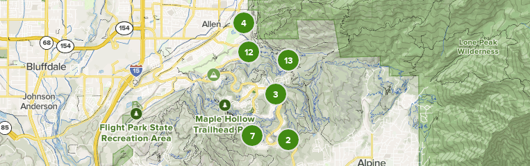 Best 10 Trails in Corner Canyon Regional Park | AllTrails