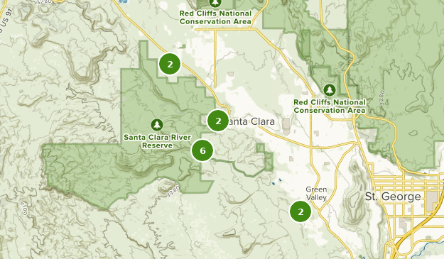 Best Trails in Santa Clara River Reserve - Utah | AllTrails