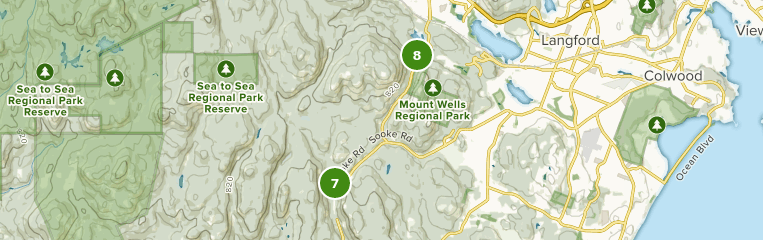 Best Trails in Sooke Hills Wilderness Regional Park Reserve - British ...