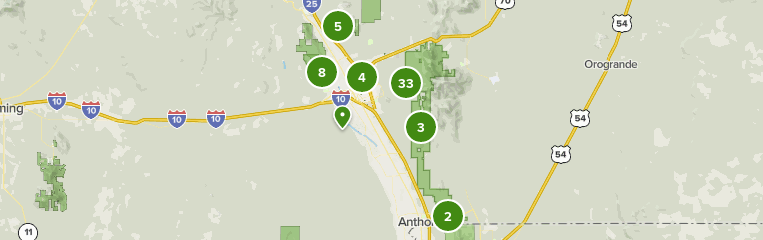 Best trails in Organ Mountain - Desert Peaks National Monument, New ...