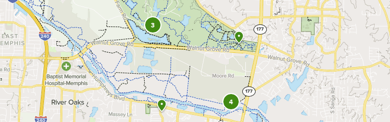 Best 10 Trails in Wolf River Nature Area | AllTrails