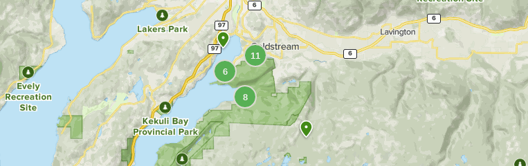 2023 Best 10 Trails in Kalamalka Lake Provincial Park | AllTrails