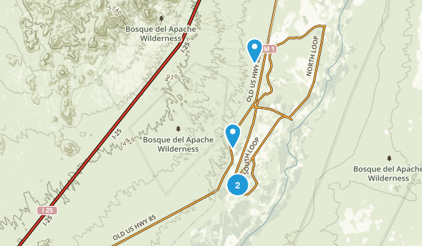 Best Trails in Bosque Del Apache National Wildlife Refuge - New Mexico ...