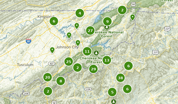 Best Trails in Cherokee National Forest - North Carolina | AllTrails