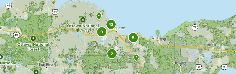 Best 10 Trails in Escanaba River State Forest | AllTrails