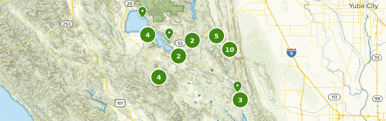 Best Trails in Berryessa Snow Mountain National Monument - California ...