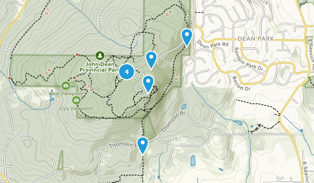 Best Trails in John Dean Provincial Park - British Columbia, Canada ...