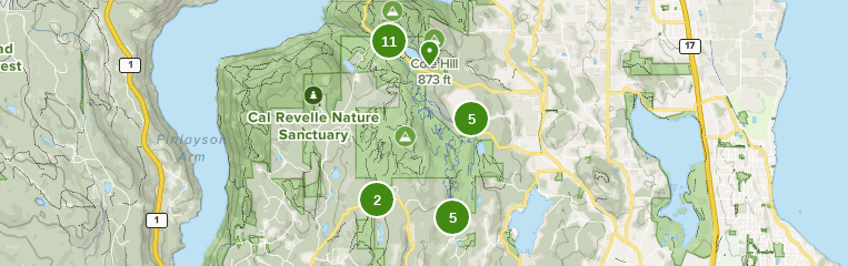 Best Trails in Mount Work Regional Park - British Columbia, Canada ...