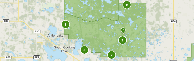 Best 10 Trails in Cooking Lake/Blackfoot Provincial Recreation Area ...