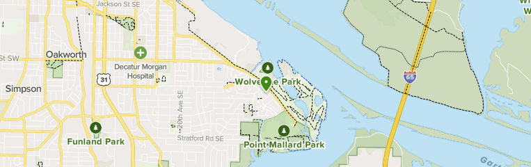 Best trails in Point Mallard Park | AllTrails