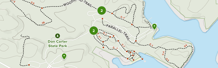 Best Trails in Don Carter State Park | AllTrails