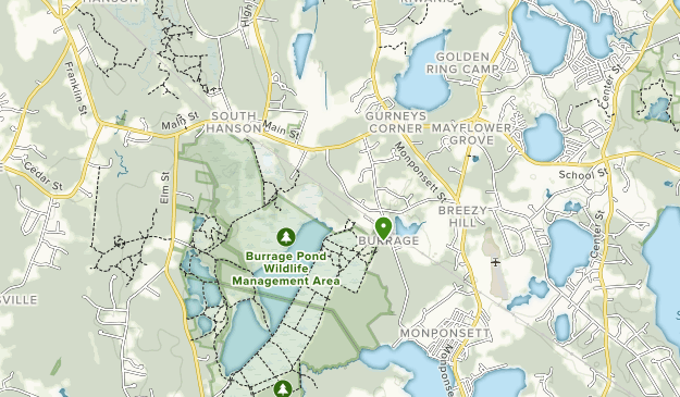 Best Trails in Burrage Pond Wildlife Management Area - Massachusetts ...