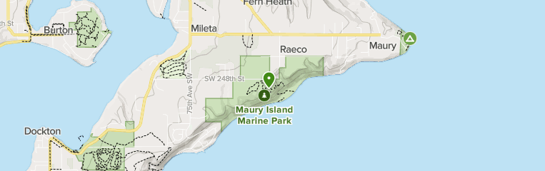 Beste wandelingen en routes in Maury Island Marine Park | AllTrails