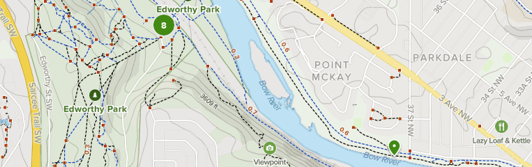 Best Trails in Edworthy Park: Map, Details | AllTrails
