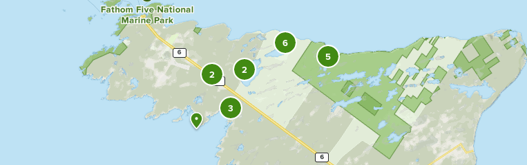 Best 10 Trails in Bruce Peninsula National Park | AllTrails