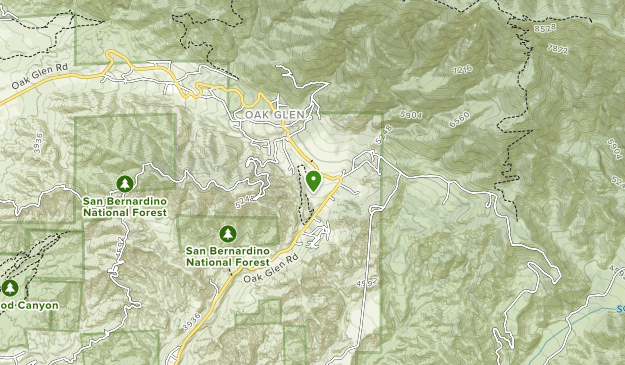 Best Trails in The Wildlands Conservancy Oak Glen Preserve - California ...