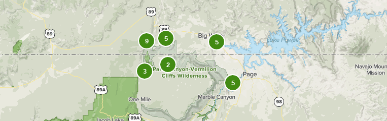 Best Trails in Paria Canyon-Vermilion Cliffs Wilderness Area - Arizona ...