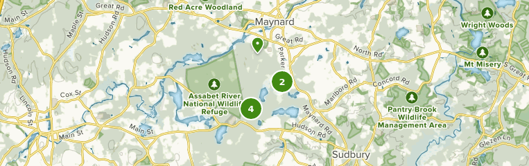 Best Trails in Assabet River National Wildlife Refuge - Massachusetts ...