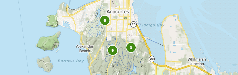 De 10 beste stiene i Anacortes Community Forest Lands | AllTrails