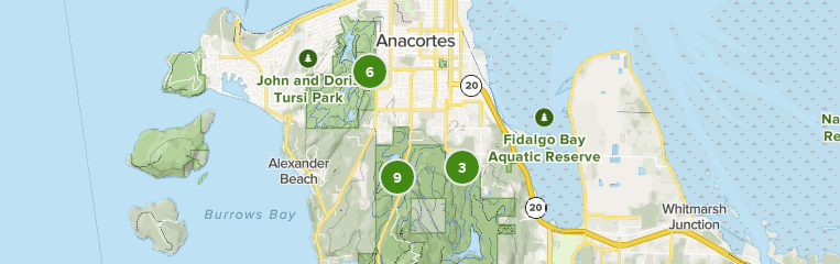 Best 10 Trails in Anacortes Community Forest Lands | AllTrails