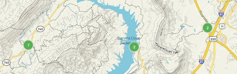 Best 10 Hikes and Trails in Carvins Cove Natural Reserve | AllTrails