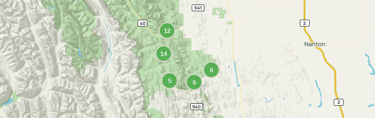 Best 10 Hikes and Trails in Cataract Creek Snow Vehicle Public Land Use ...