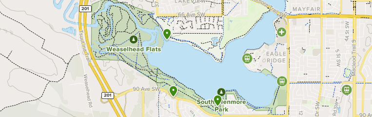 Best 10 Trails in Weaselhead Flats | AllTrails