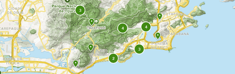 Best Trails in Parque Nacional da Tijuca - Rio de Janeiro, Brazil ...
