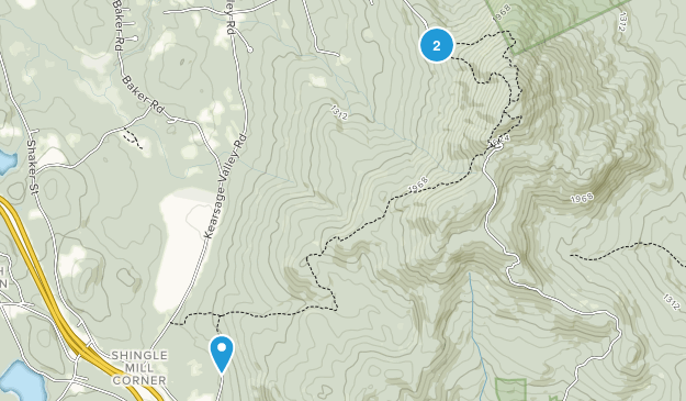 Best Trails in Mount Kearsarge State Forest Park - New Hampshire ...