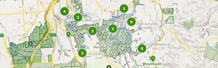 Best 10 Trails in Sturt Gorge Recreation Park | AllTrails