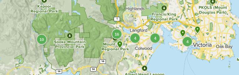 Best trails in Sooke Potholes Regional Park | AllTrails