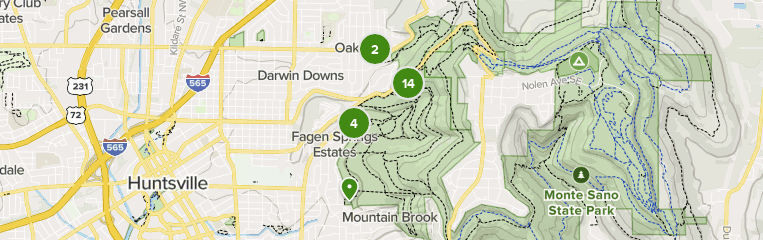 Best 10 Trails in Monte Sano Preserve | AllTrails