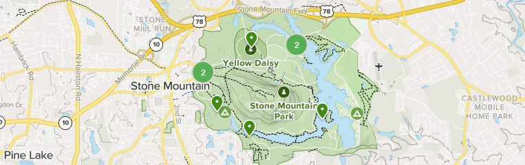 Stone Mountain Map