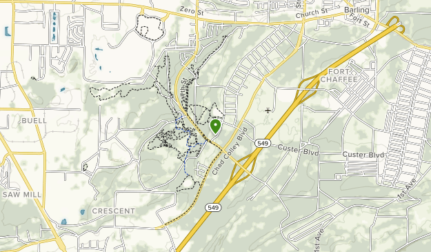 Best Trails in Janet Huckabee Arkansas River Valley Nature Center ...