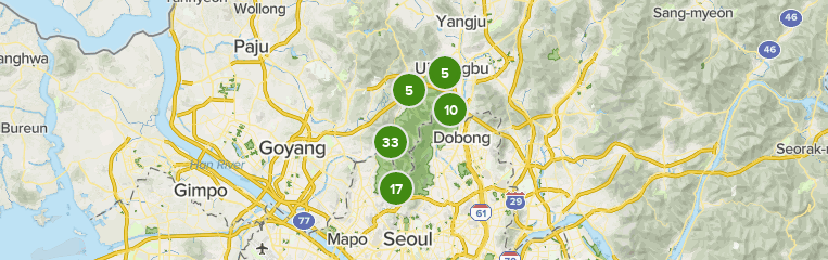 Os 10 melhores trilhos em Bukhansan National Park | AllTrails