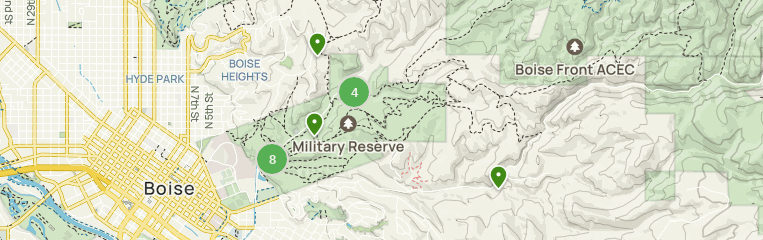 2023 Best 10 Trails in Military Reserve | AllTrails