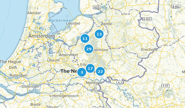 Best Trails in Nationaal Park de Hoge Veluwe - Gelderland, Netherlands ...