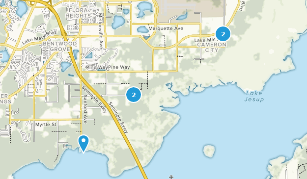 Best Trails in Lake Jessup Wilderness Area - Florida | AllTrails