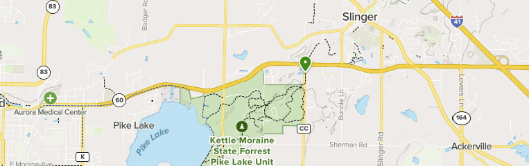 Best Trails in Kettle Moraine State Forest Pike Lake Unit - Wisconsin ...
