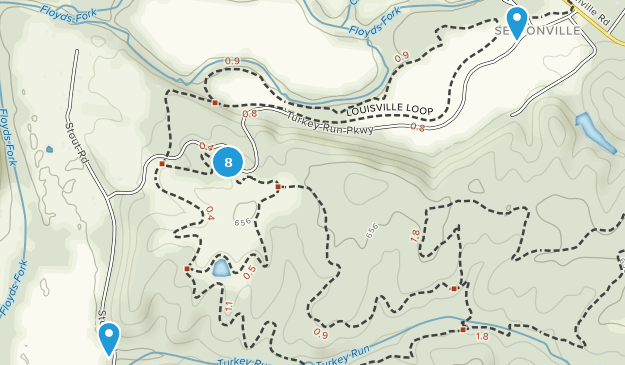 Best Trails in The Parklands of Floyds Fork: Turkey Run Park - Kentucky ...