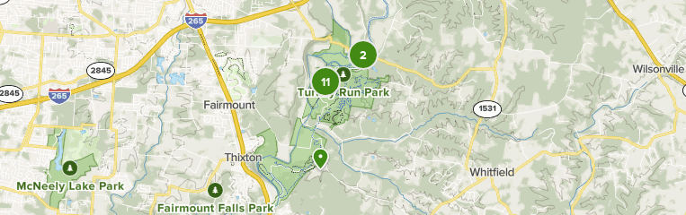 De 10 beste routes in The Parklands of Floyds Fork: Turkey Run Park ...