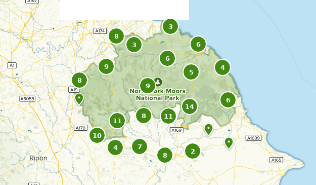 Best Trails in North York Moors National Park - North Yorkshire ...