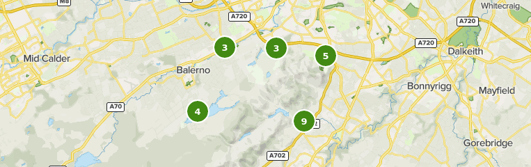 Best Trails in Pentland Hills Regional Park - Edinburgh, Scotland ...